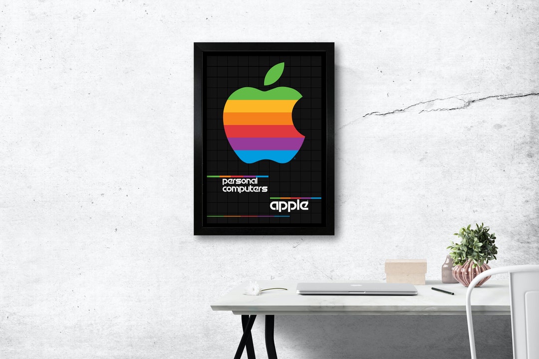 Apple Poster 1980s Replica A3 Digital Download - Etsy