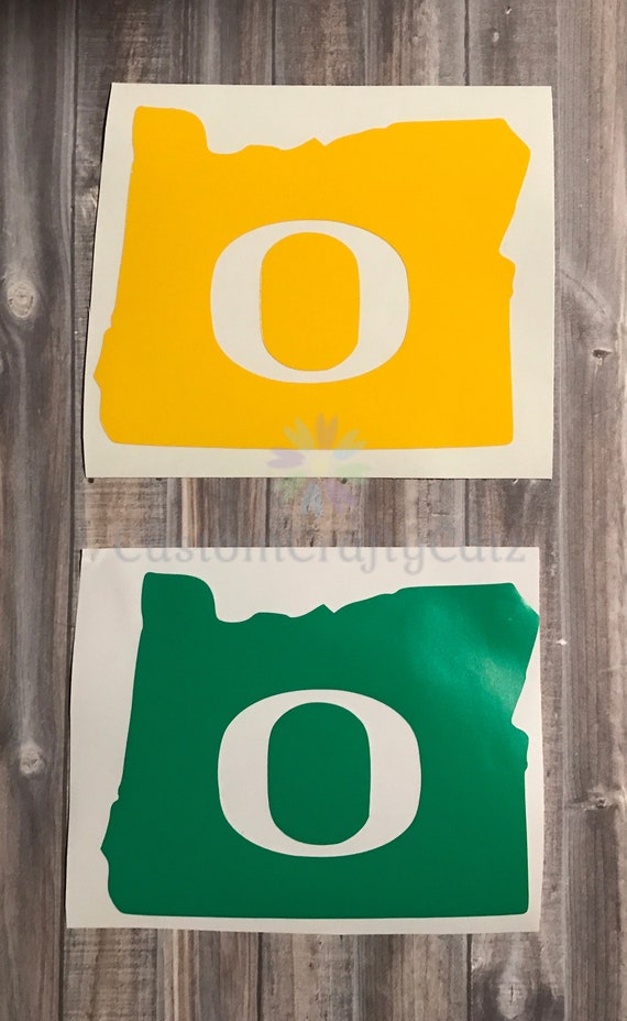 OREGON State Vinyl Decal | Etsy