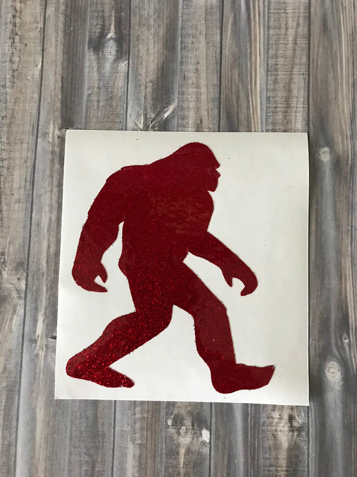 BIGFOOT Sasquatch Vinyl Decal Laptop Water Bottle Window Mug - Etsy