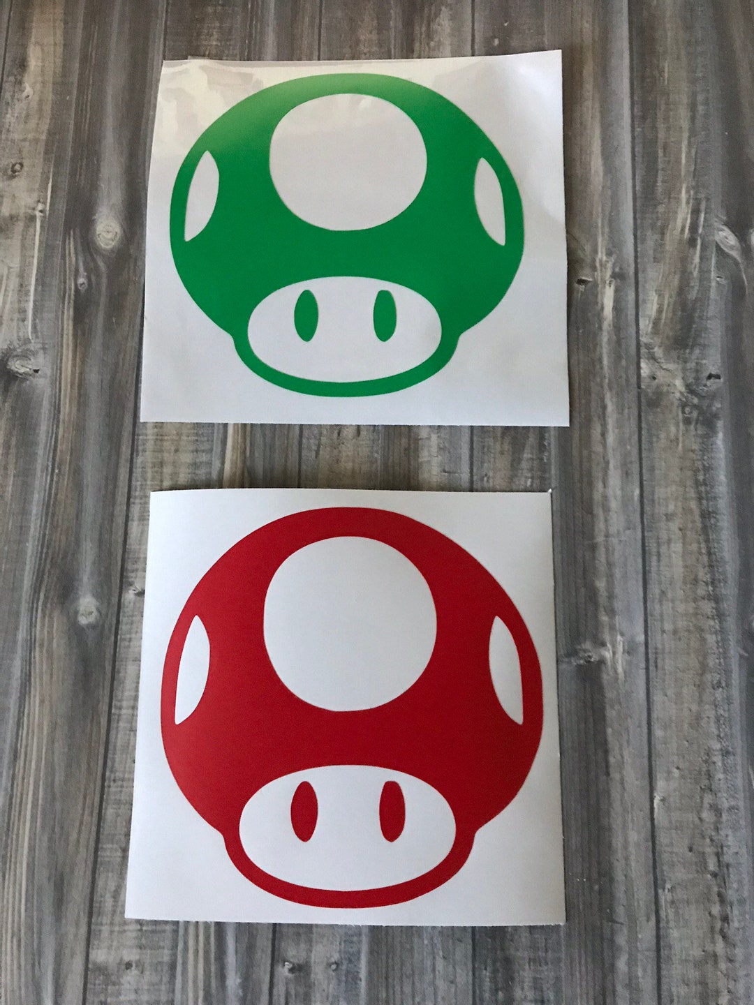 MARIO MUSHROOM Vinyl Decal Laptop Water Bottle Window Mug - Etsy