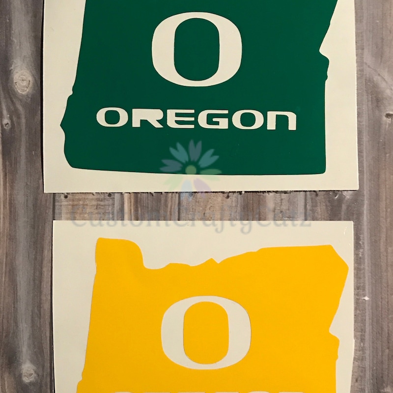 Oregon Decal - Etsy