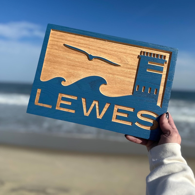 Lewes Beach Wall Art - Etsy