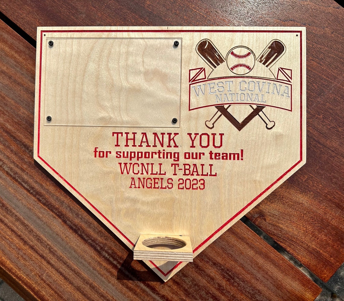 Custom Team Sponsorship Award Wall Hanging Plaque Wall Art - Etsy