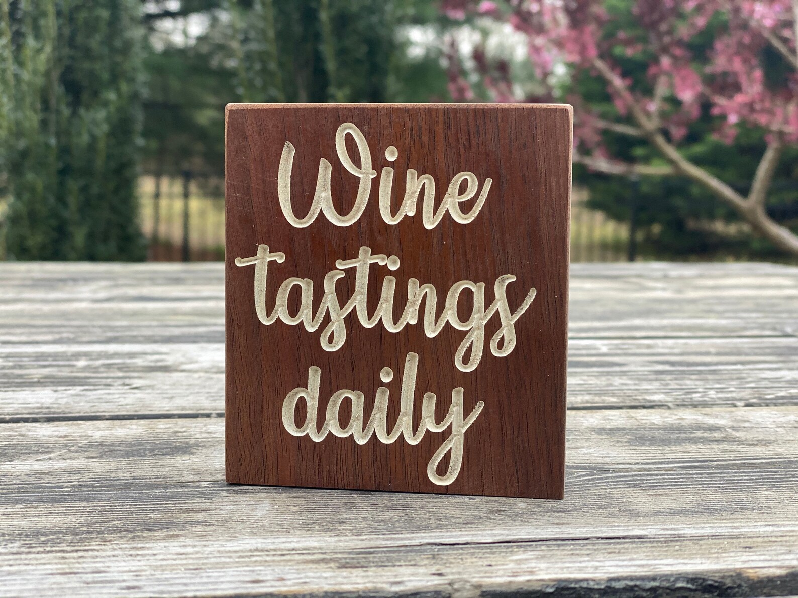 Wine Tastings Daily Wine Tasting Sign Wino Decor Wine Lover Wine Decor ...