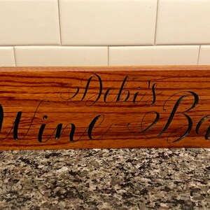 Wine Cellar Carved Wood Sign Wine Bar Wine Time Wine Bistro ...