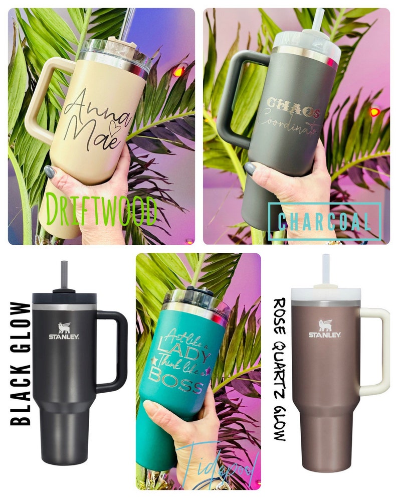 Personalized Engraved Stanley Quencher 40 Oz 30 Oz 20 Oz Etsy
