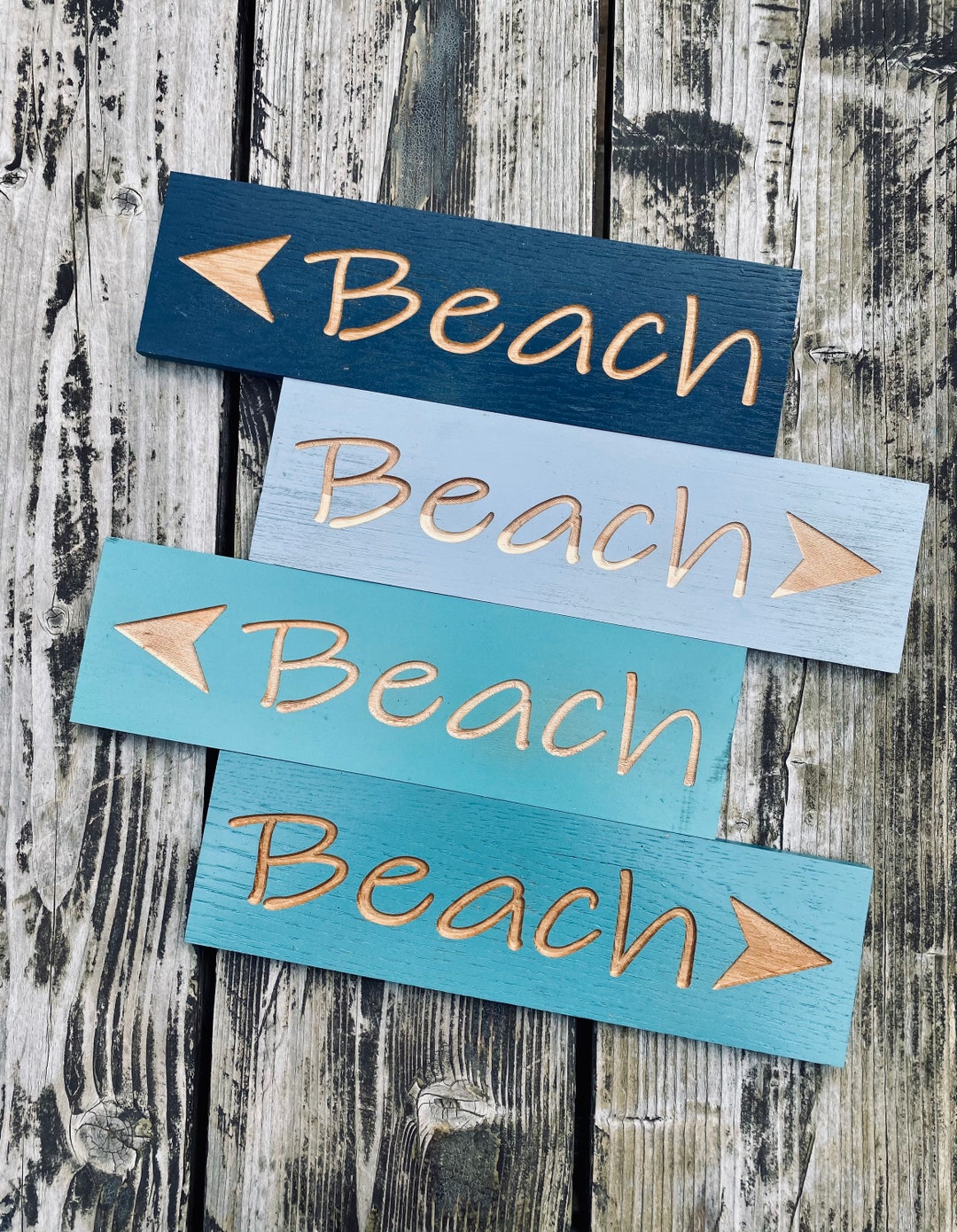 Beach Arrow Sign | Which Way to the Beach Directional Arrows | Beach ...