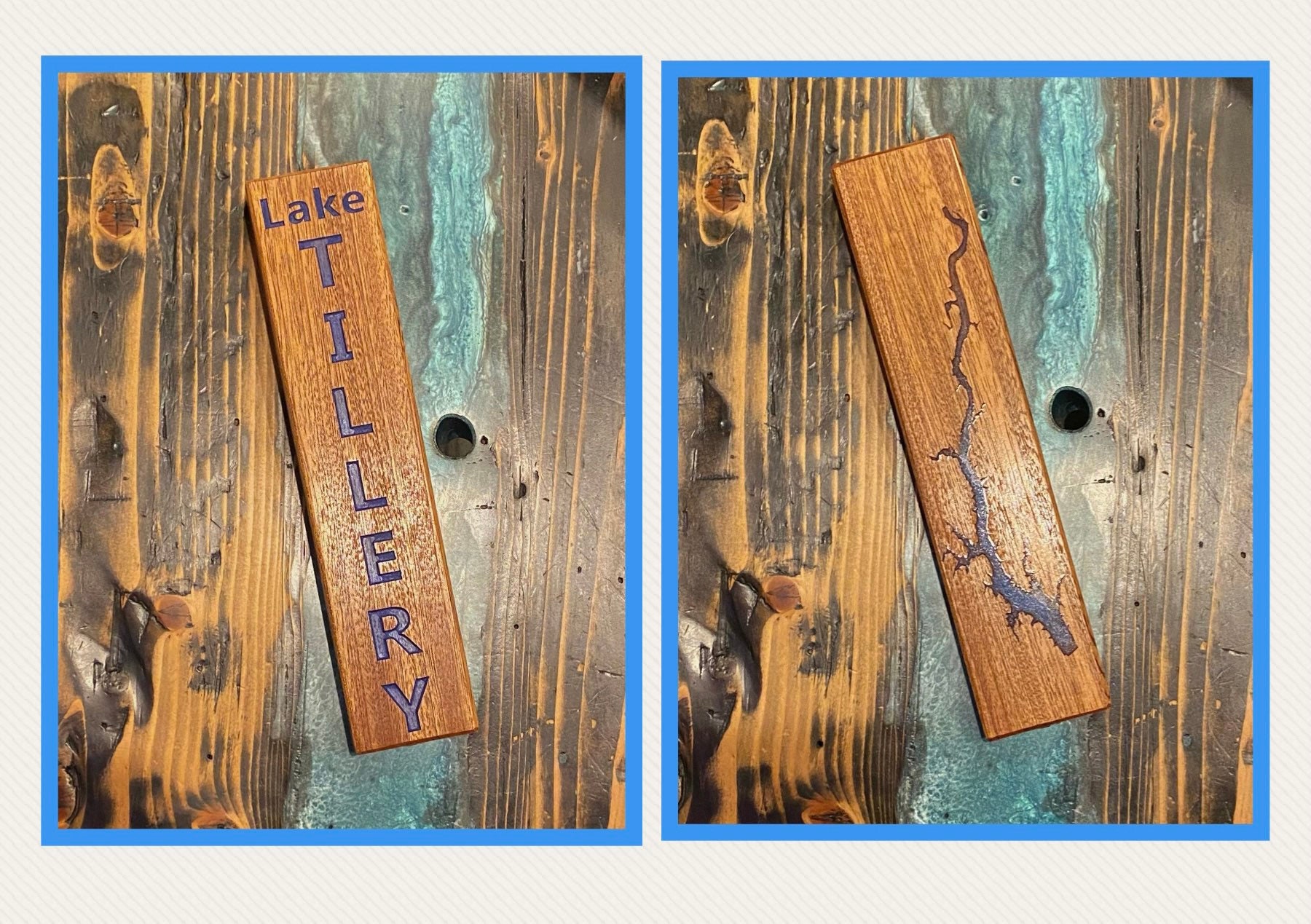 Custom Lake Tap Handle Custom River Lake Tap Beer Travel - Etsy