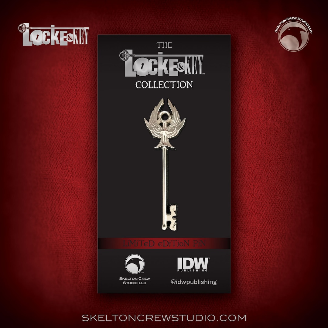 Locke & Key: Limited Edition Angel Key Pin - Etsy