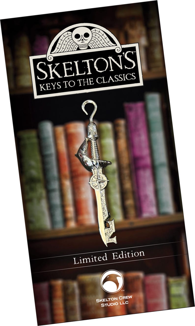 Skelton's Keys to the Classics: Limited Edition Key to Neverland Pin ...