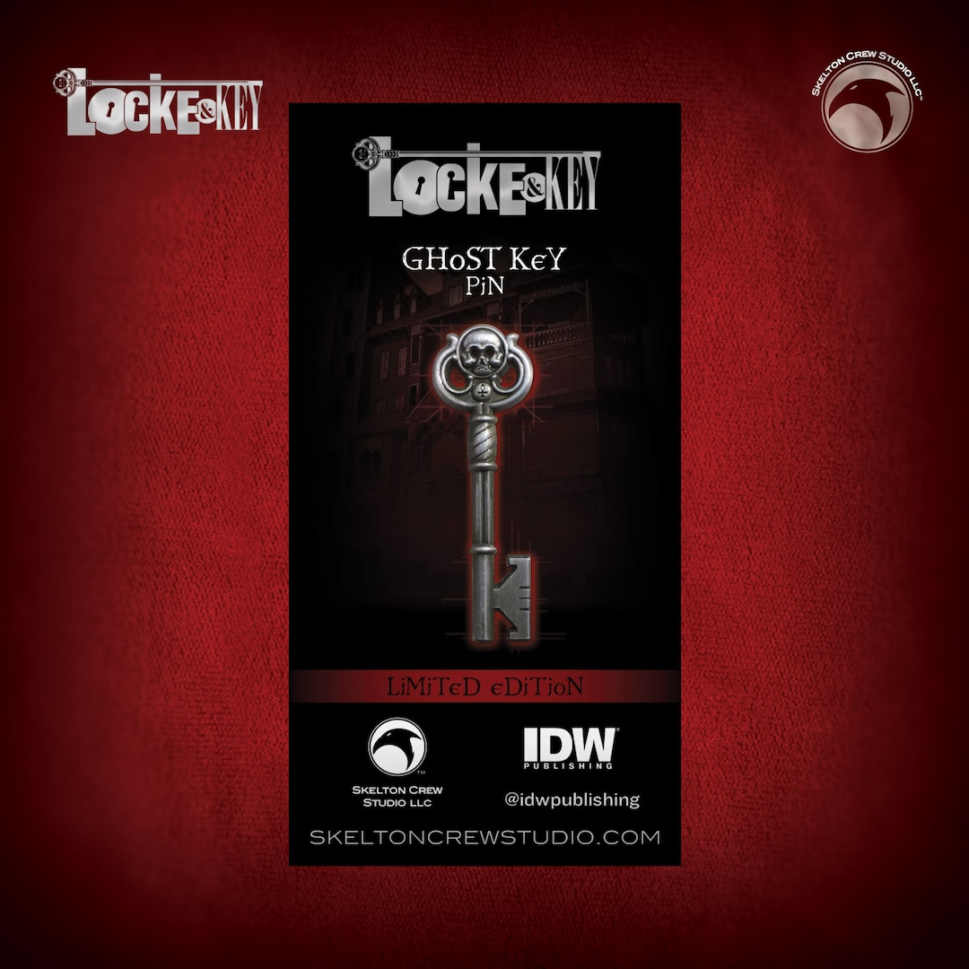Locke & Key Limited Edition Ghost Key Pin - Etsy