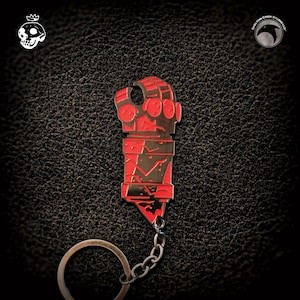 Hellboy Right Hand of Doom & BPRD Logo Key Chain Set - Etsy