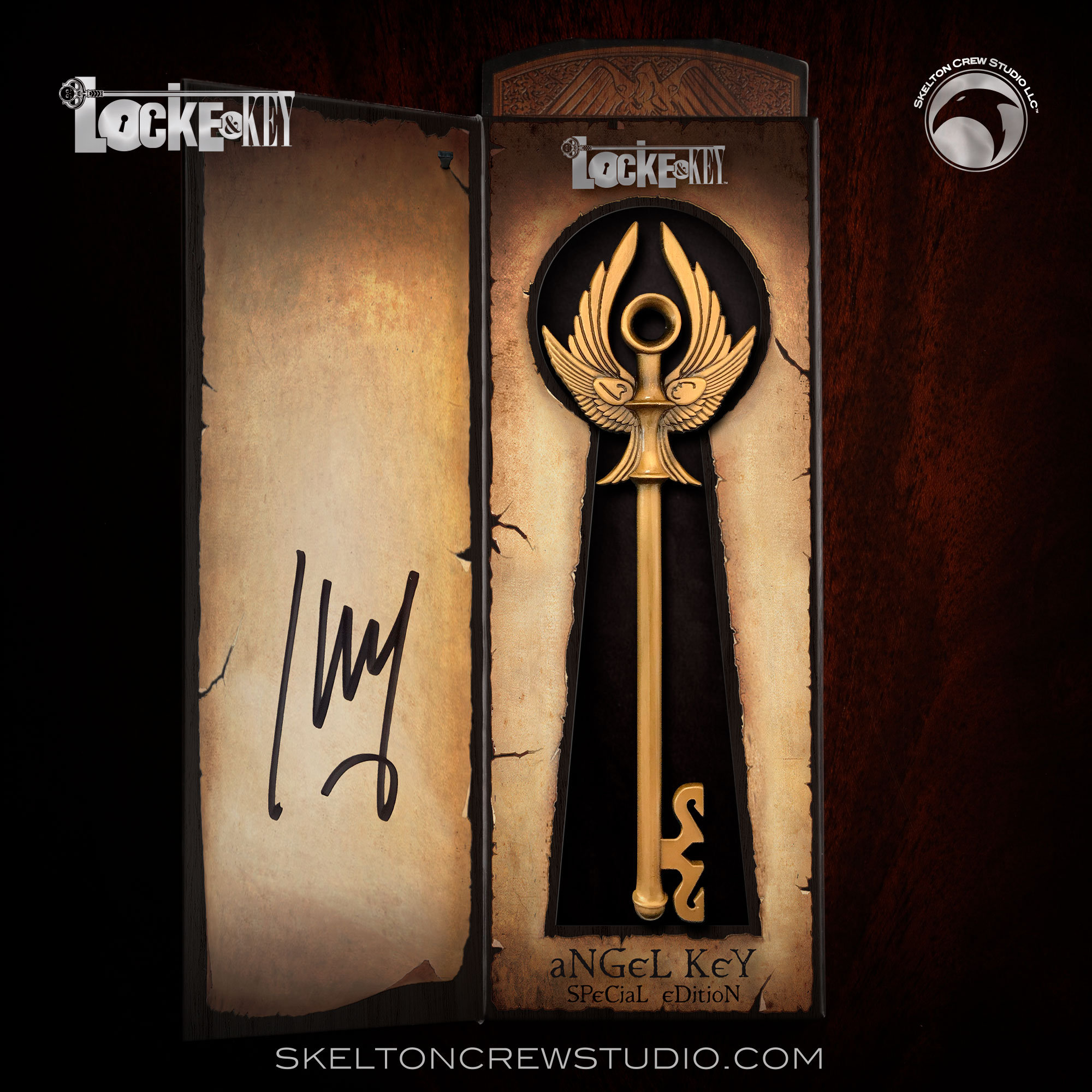 SIGNED Locke & Key Special Edition Angel Key - Etsy