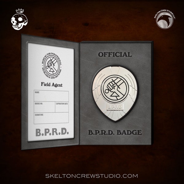 Bprd Badge - Etsy UK