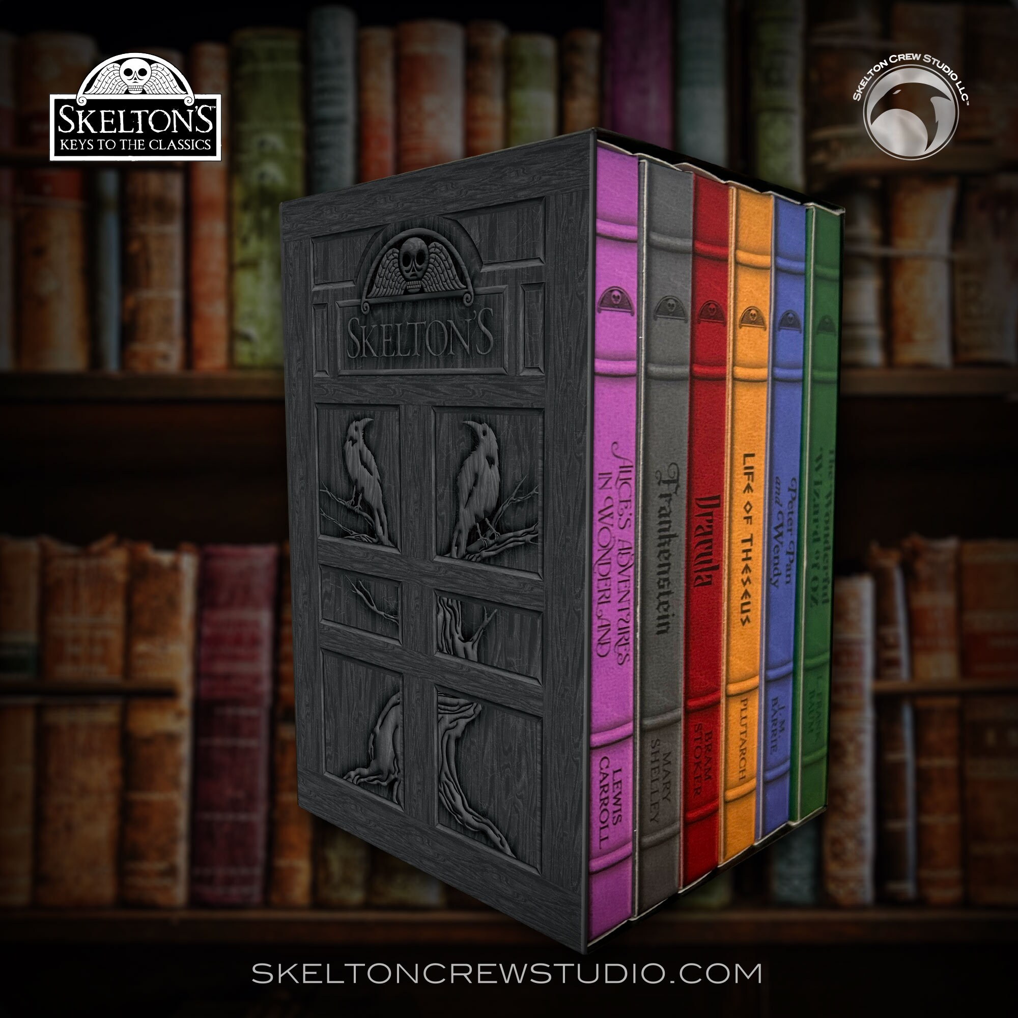 Skelton's Keys to the Classics Secret Library Slipcase - Etsy UK