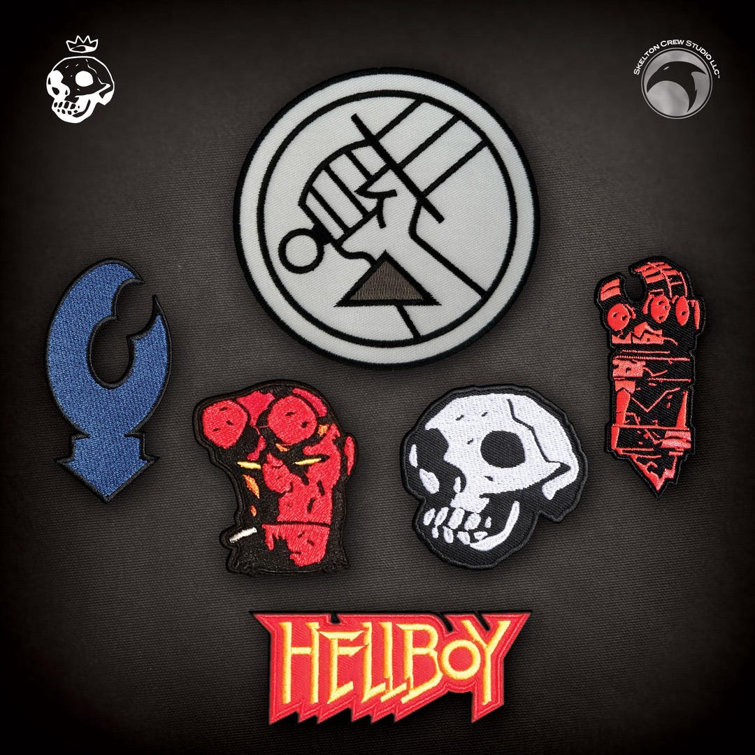 Hellboy/b.p.r.d.: MASSIVE Hellboy Patch Set - Etsy