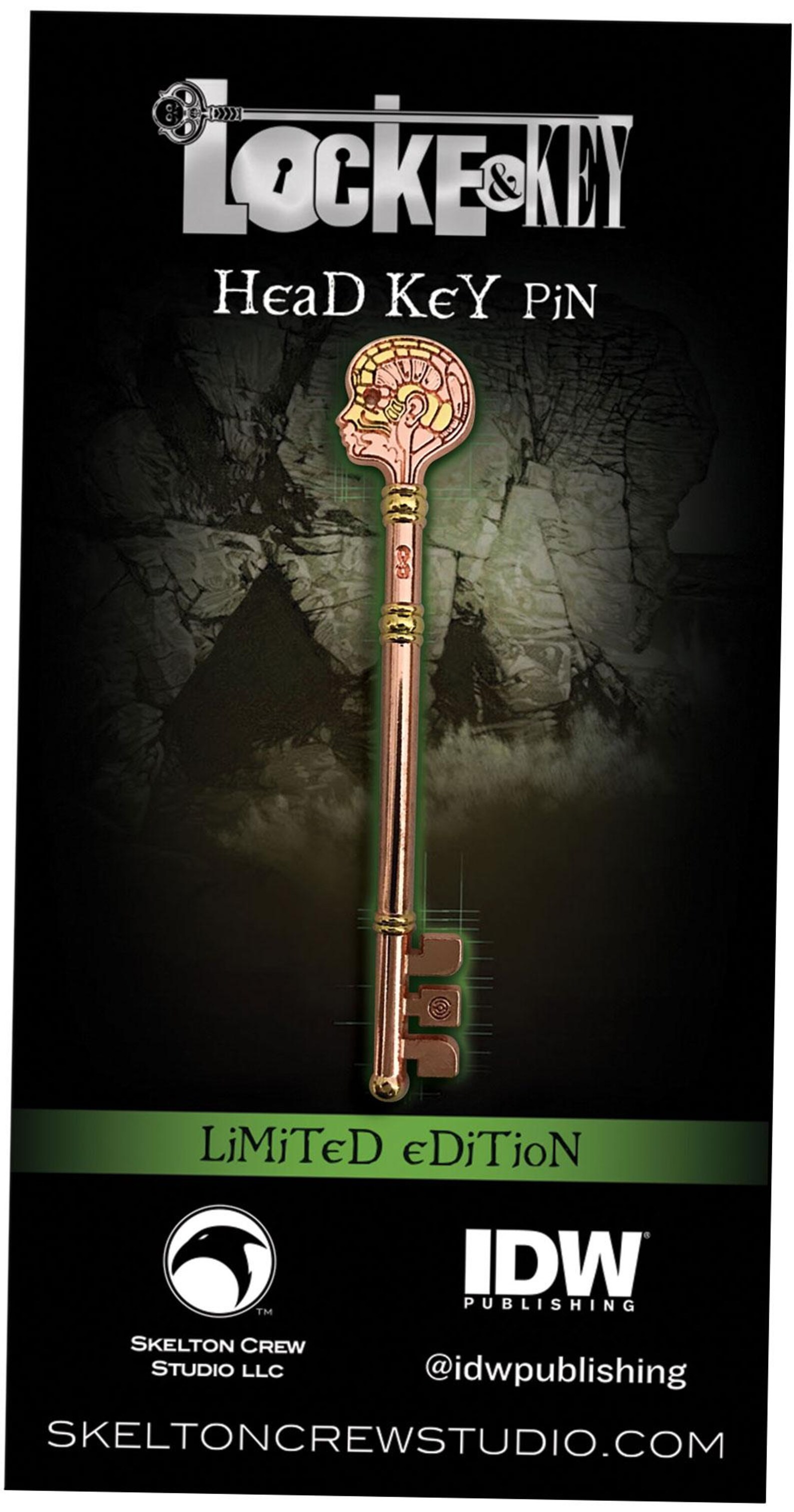 Locke & Key: Limited Edition Head Key Pin - Etsy