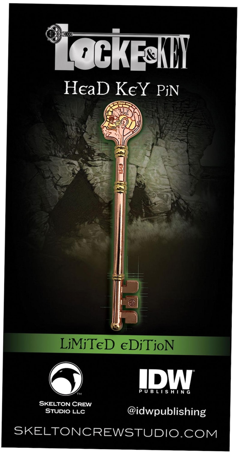 Locke & Key: Limited Edition Head Key Pin - Etsy