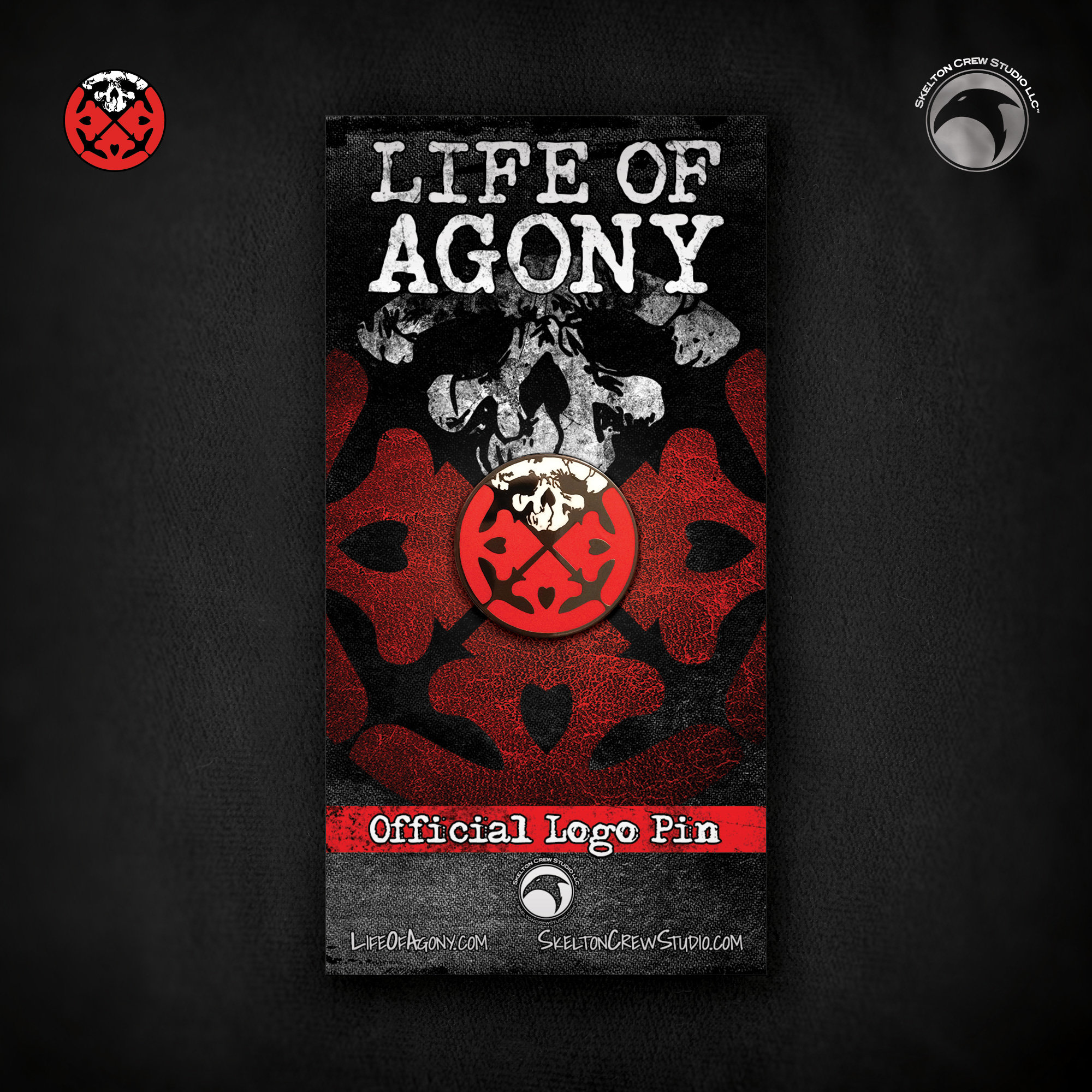 Life of Agony Official Logo Pin - Etsy
