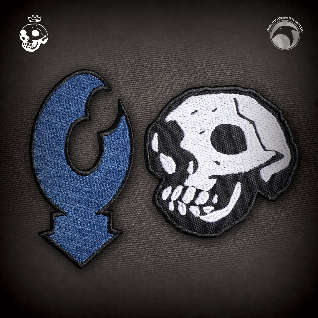 Hellboy/b.p.r.d. Lobster Johnson Logo & Skull Patch Set - Etsy