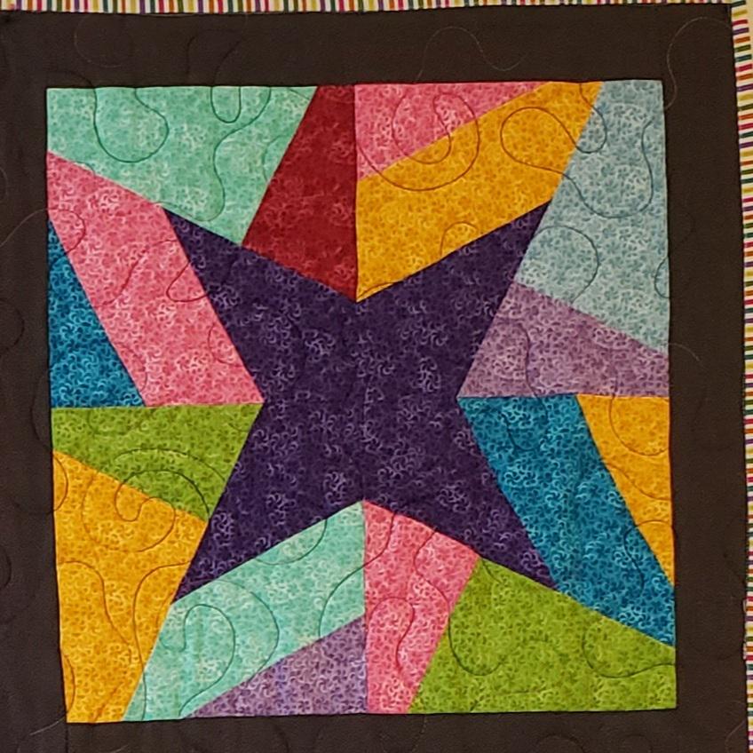 Crazy Eight Quilt Throw - Etsy