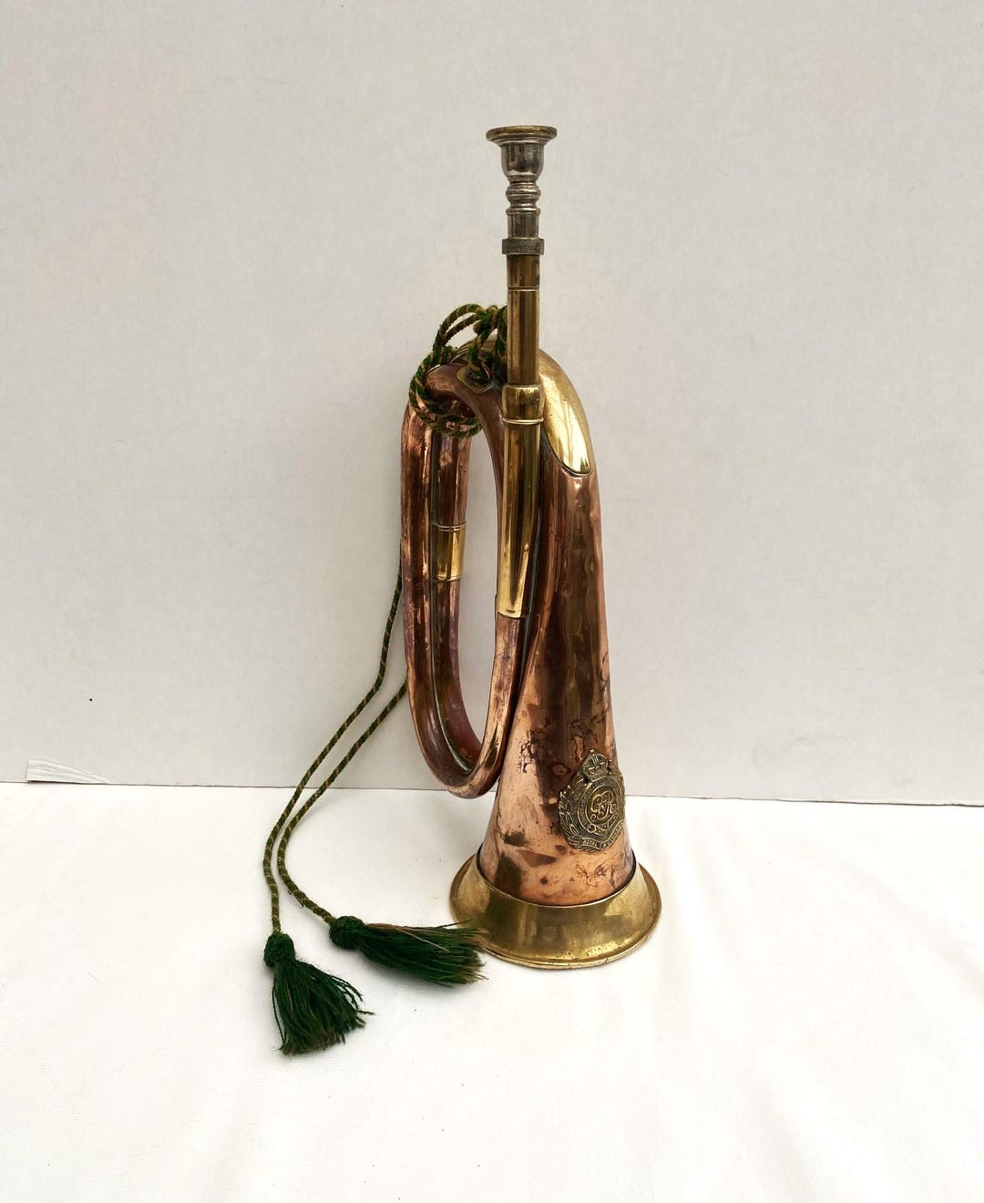 King George V Royal Engineers Corps Military Copper Bugle - Etsy