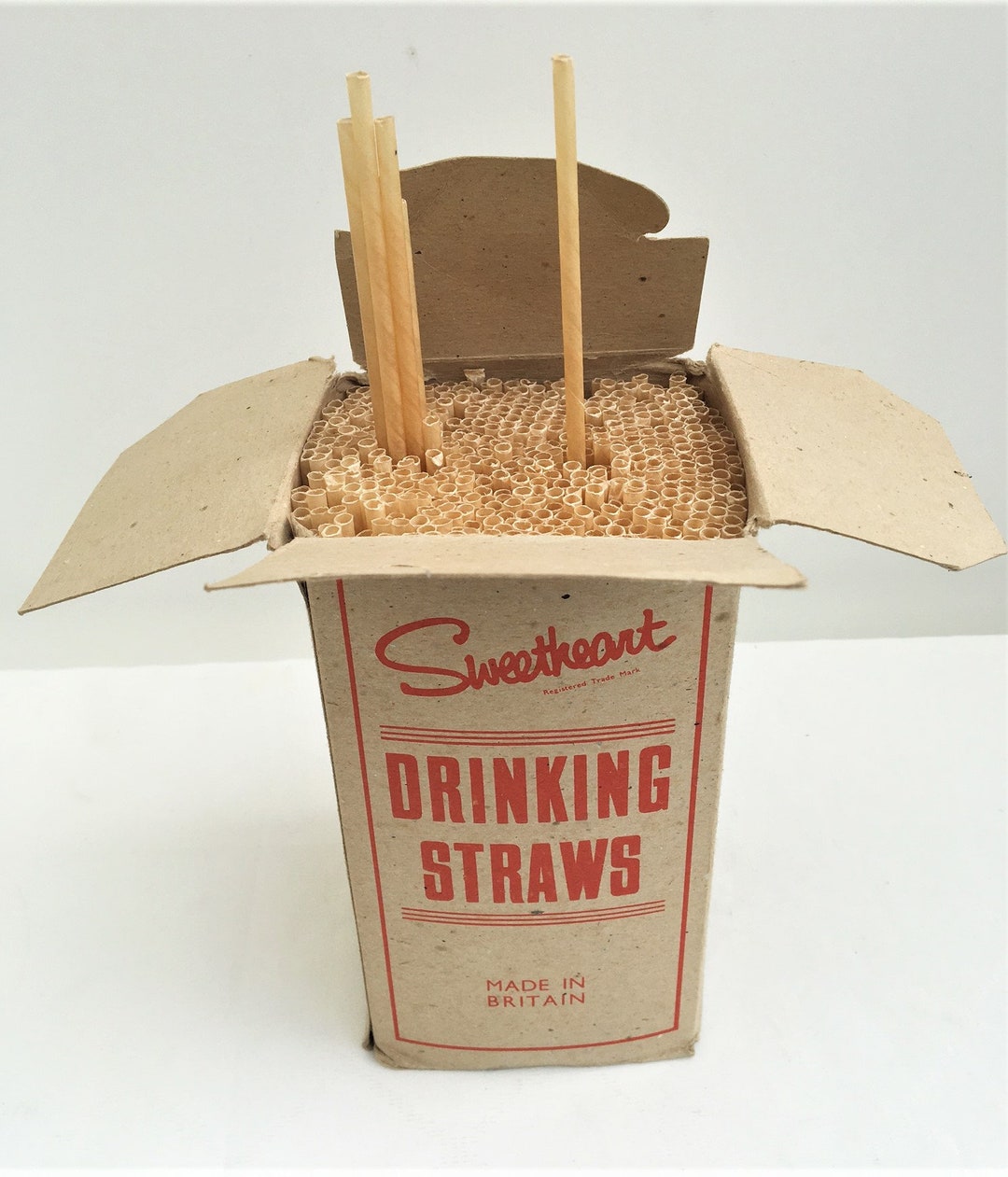 Vintage Sweetheart Straw Box - Etsy