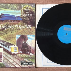 Train / Railway Vinyl Records X 5 Albums Steam Engines / - Etsy UK