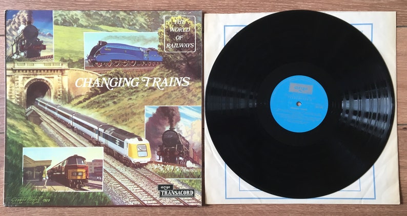 Train / Railway Vinyl Records X 5 Albums Steam Engines / - Etsy UK