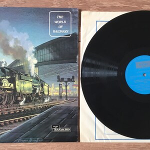 Train / Railway Vinyl Records X 5 Albums Steam Engines / - Etsy UK