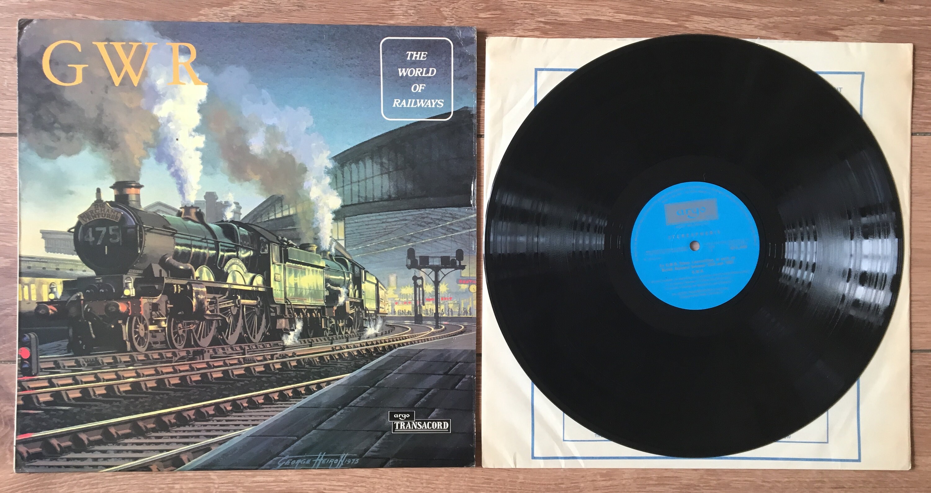 Train / Railway Vinyl Records X 5 Albums Steam Engines / - Etsy UK