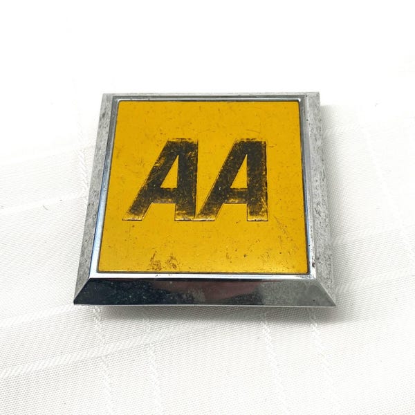 Vintage Aa Badge - Etsy UK