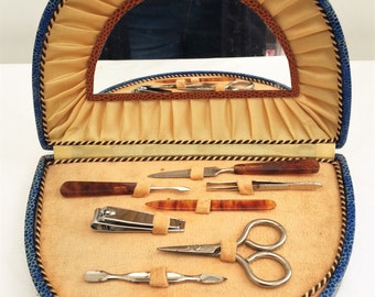 Vintage Manicure Set - Etsy UK