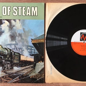Train / Railway Vinyl Records X 5 Albums Steam Engines / - Etsy UK