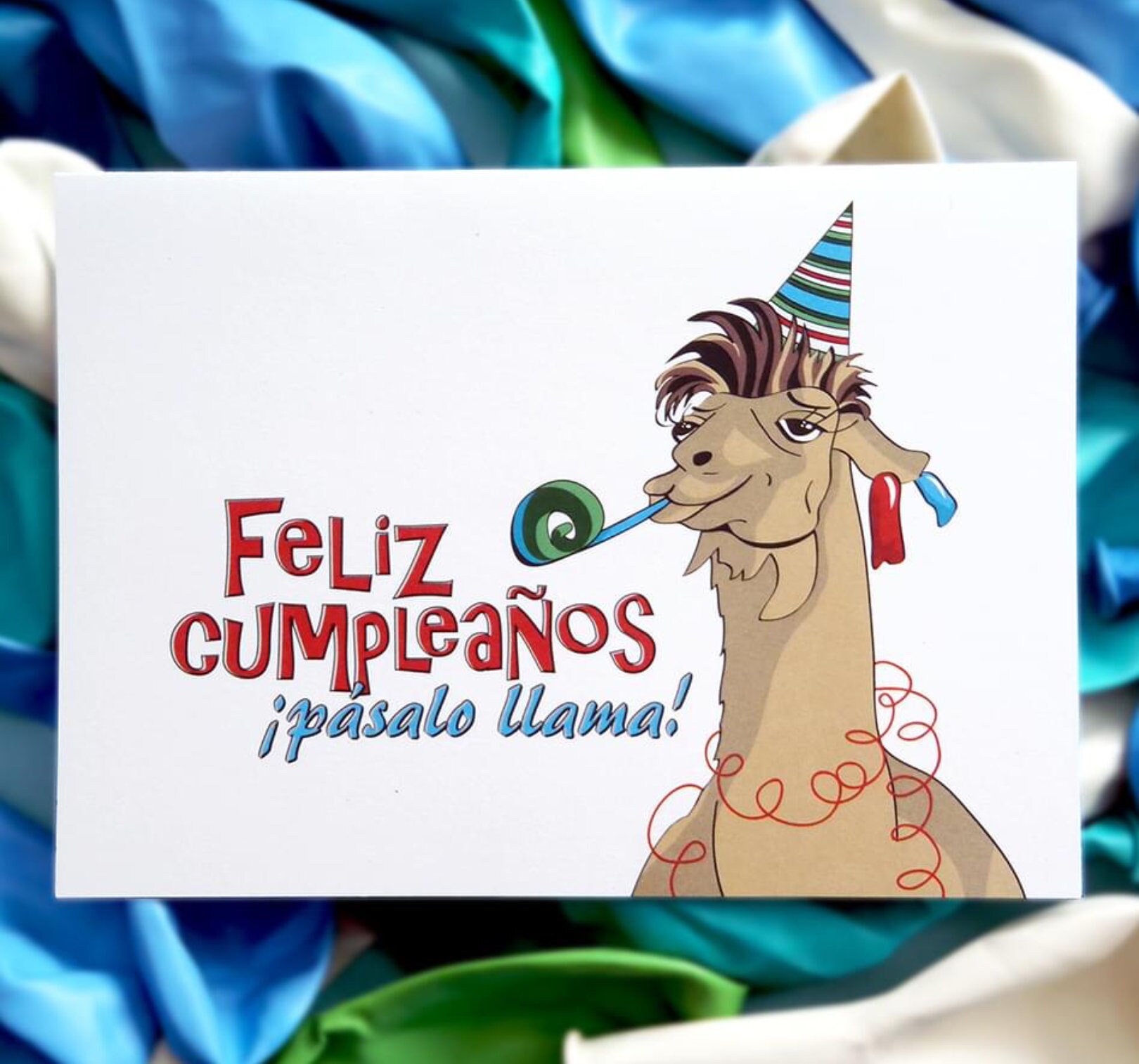 Set of 5 Spanish Birthday Cards #1 - Etsy
