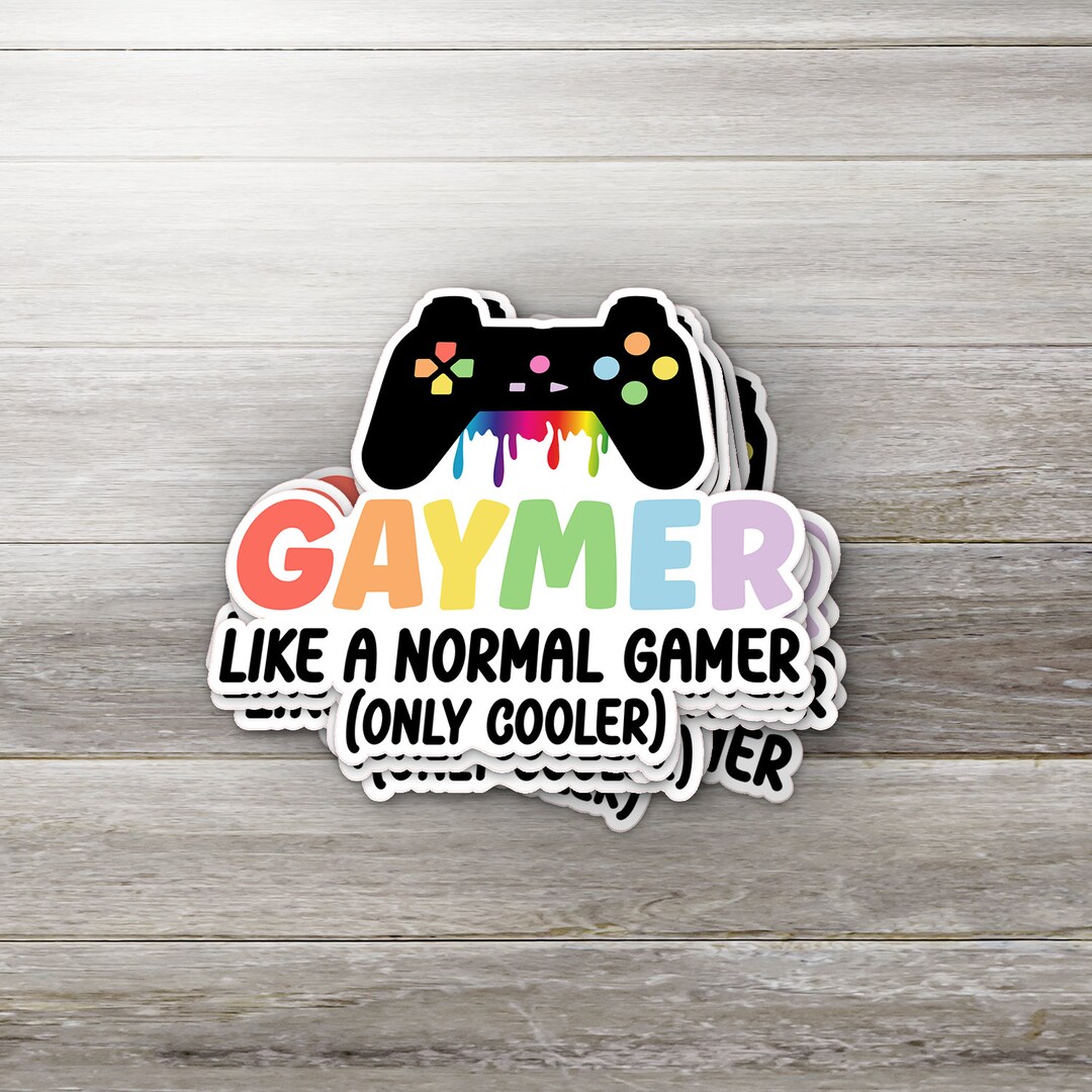 Gaymer Sticker - Etsy