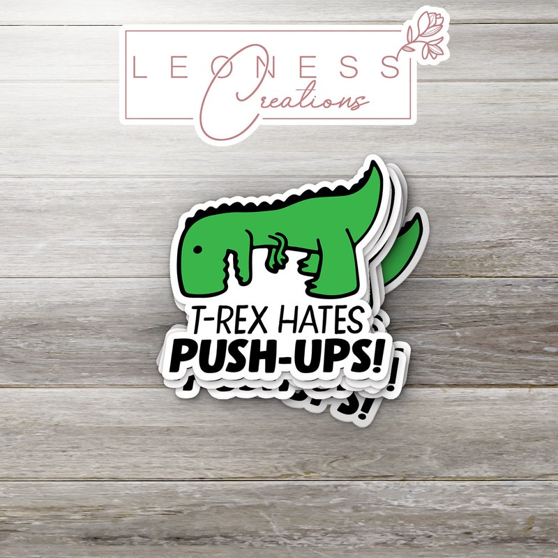 T Rex Sticker - Etsy