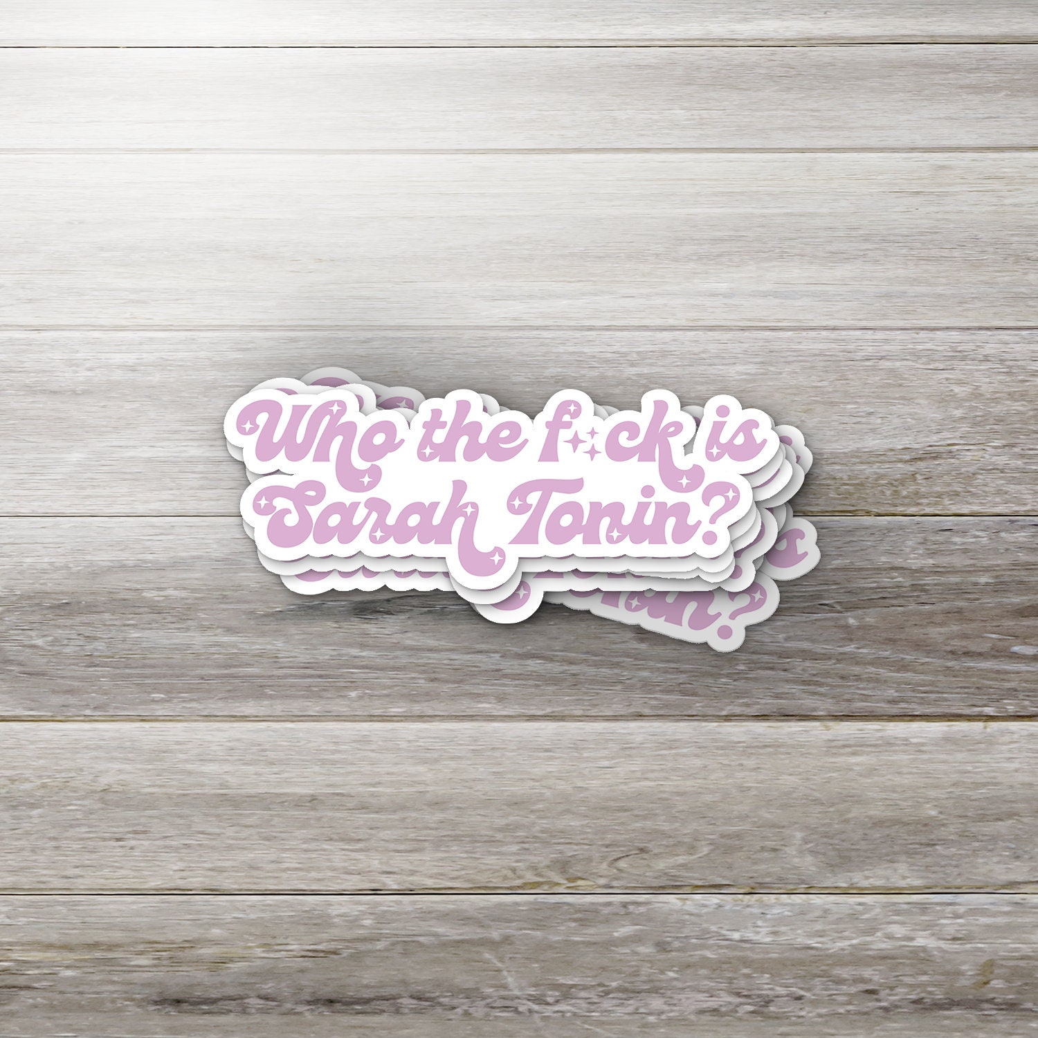 Who is Sarah Tonin? Sticker - Etsy