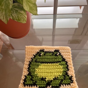 PATTERN Cute Round Frog Crochet Tapestry *DIGITAL PDF* - Etsy