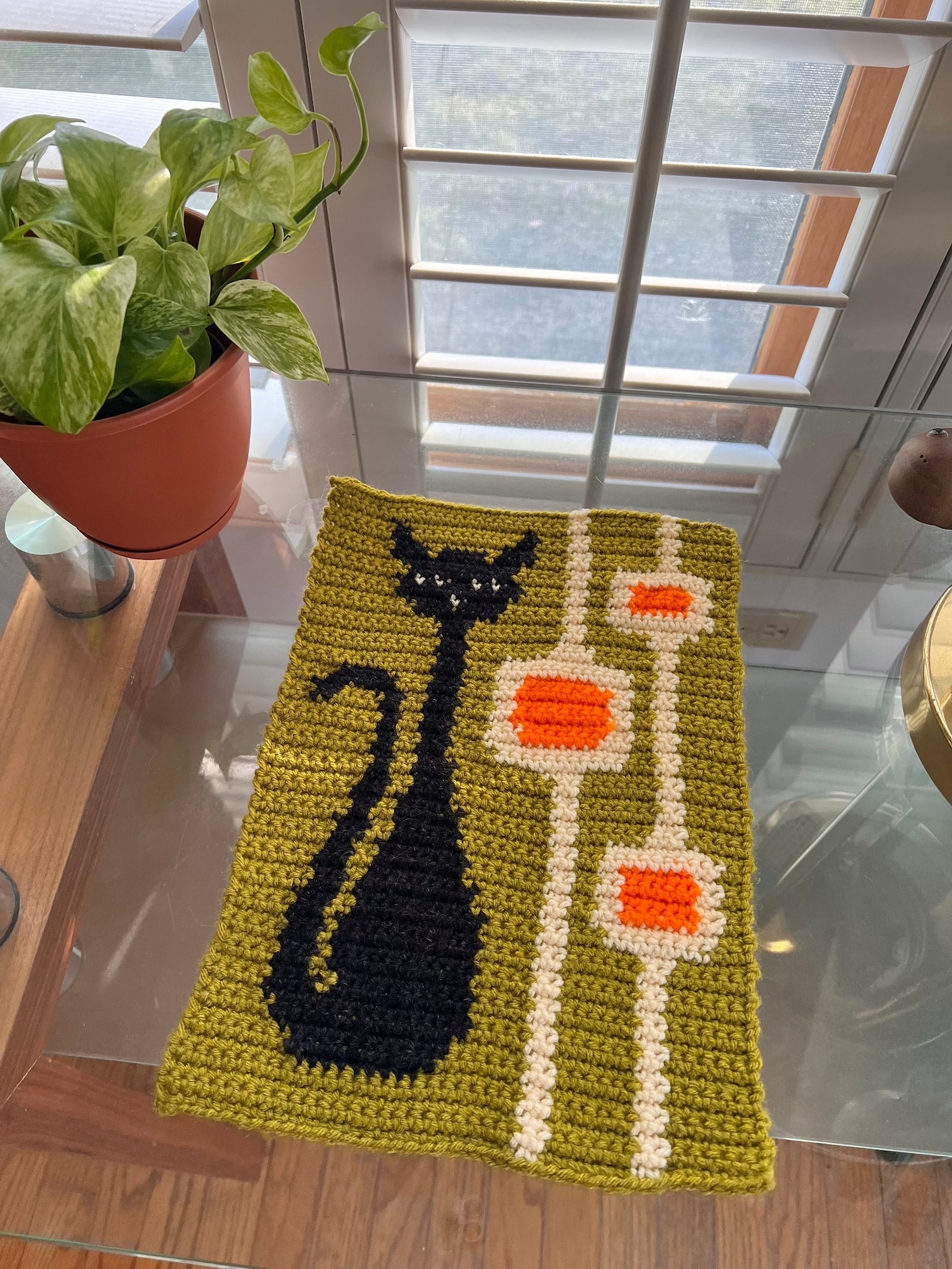 PATTERN Mcm Cat Crochet Tapestry *DIGITAL PDF* - Etsy