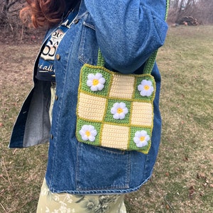 Matcha Milk Crochet Bag - Etsy