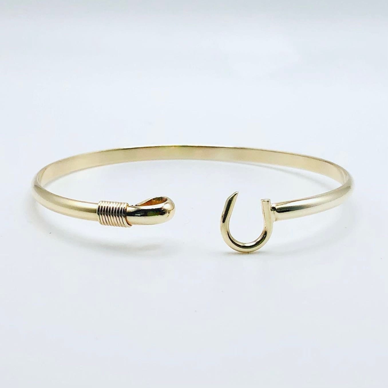 14k Gold-fill Caribbean Hook Bracelet - Isla Oddball Jewelry - Etsy