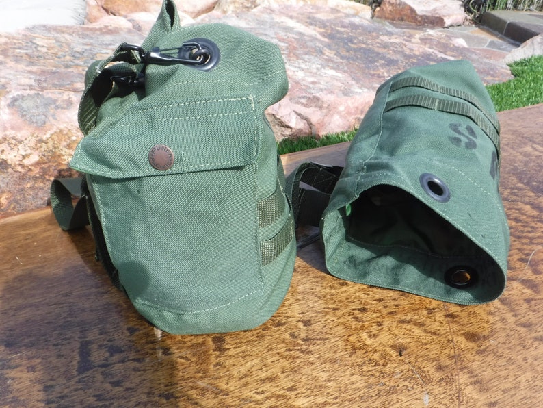 Mini Duffle Bag Made From Retired US Military Duffel Bags - Etsy