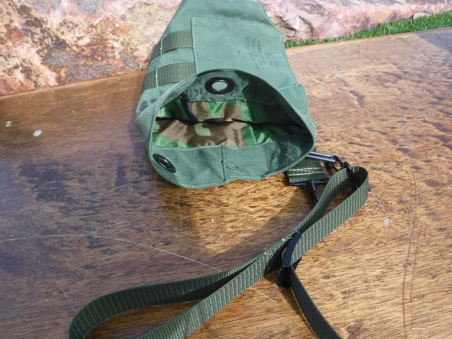 Mini Duffle Bag Made From Retired US Military Duffel Bags - Etsy