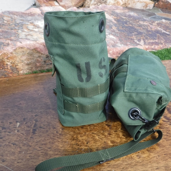 Vintage Military Bag - Etsy