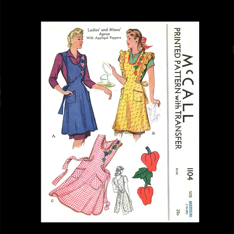 Mccall’s Apron Patterns - Etsy