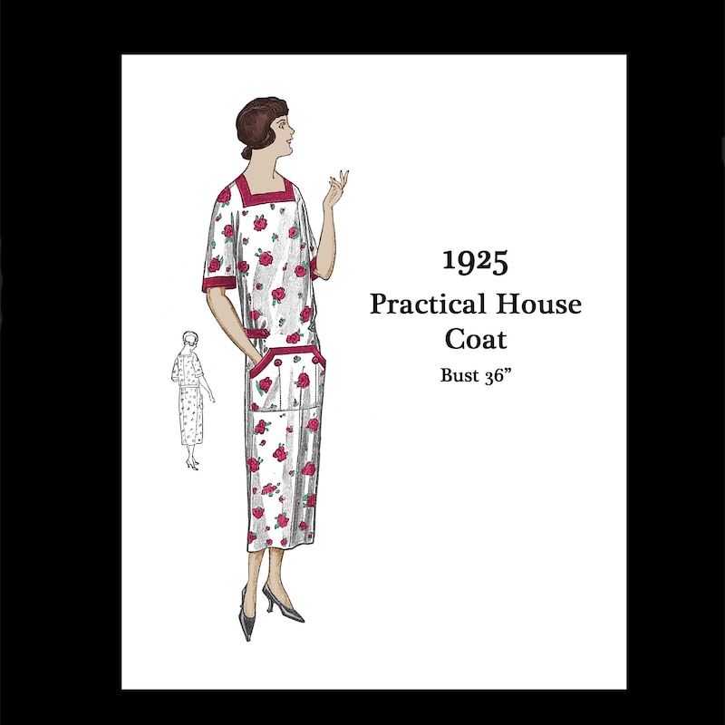 Housecoat Pattern - Etsy