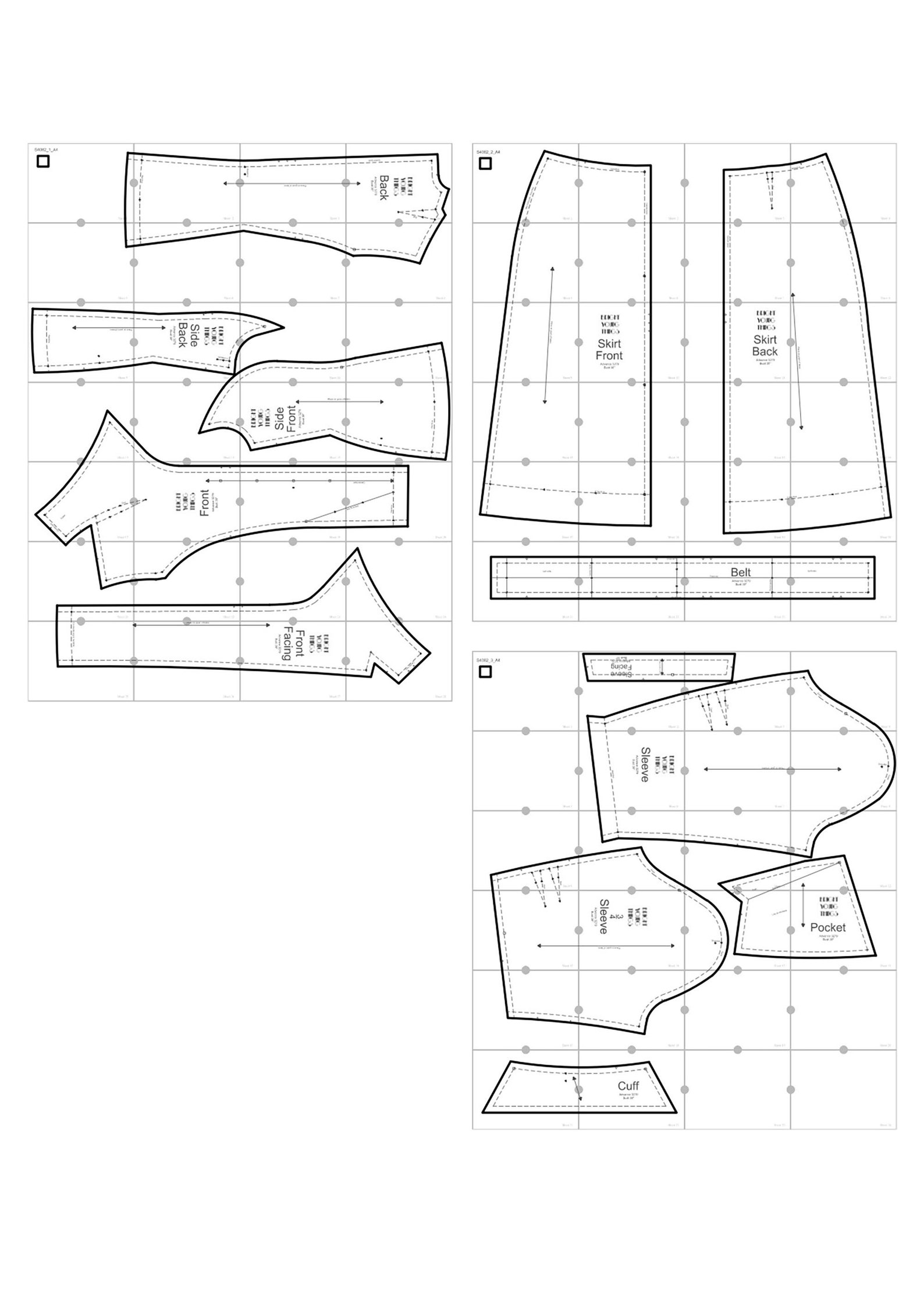 1950s Vogue Suit Dress Sewing Pattern: Special Design SD8042, Bust 40 ...