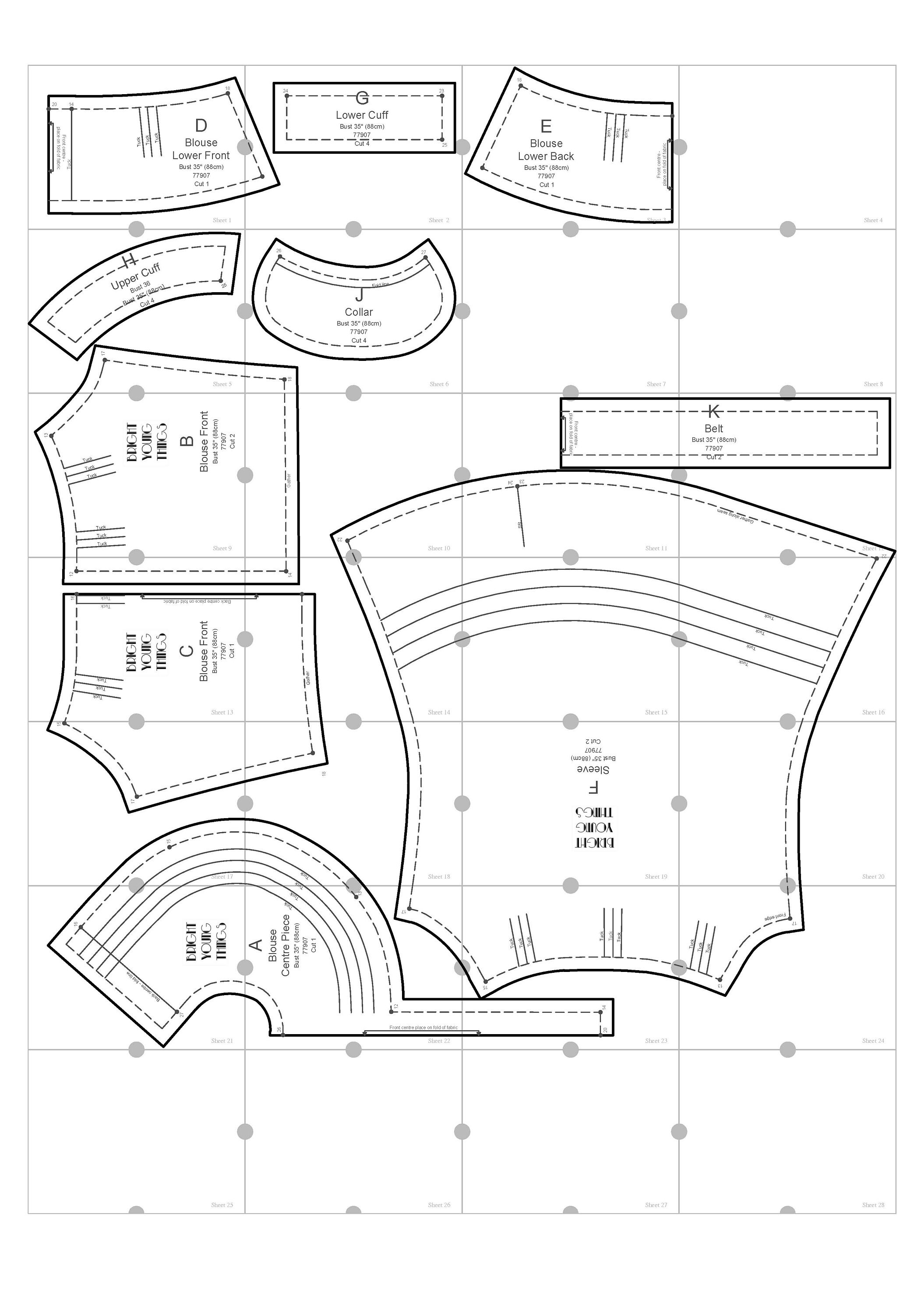 1930s 30s Vintage Sewing Pattern Art Deco Elegant Youthful Pin - Etsy ...