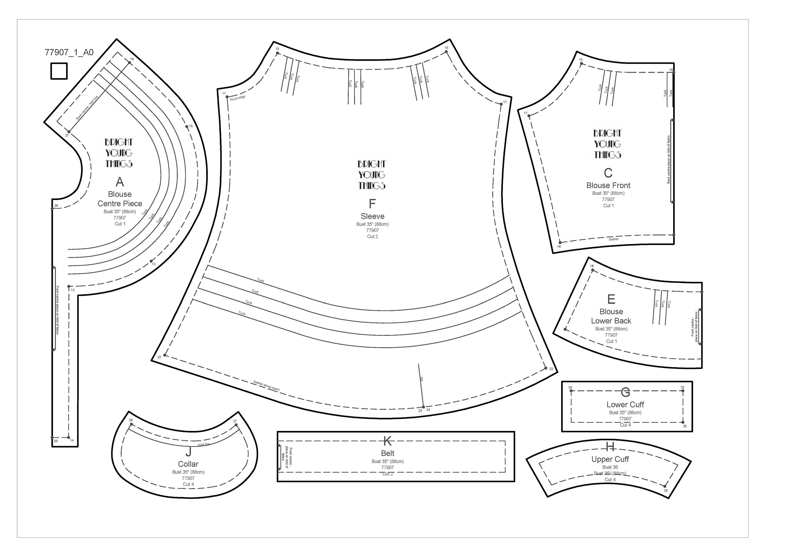 1930s 30s Vintage Sewing Pattern Art Deco Elegant Youthful Pin - Etsy ...